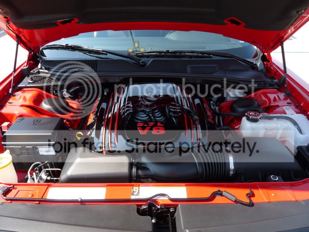 Engine Cover is Done | Dodge Challenger Forum