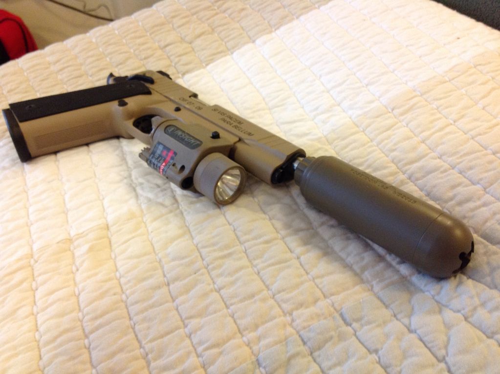 SF-45-A with Poseidon .45 suppressor. | 1911Forum